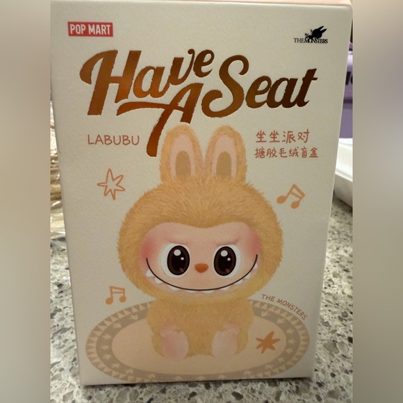 POP MART | Toys | Have A Seat Dada Labubu | Poshmark